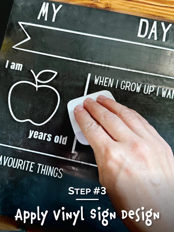 How to Make Your Own DIY School Sign | Jan & Jul