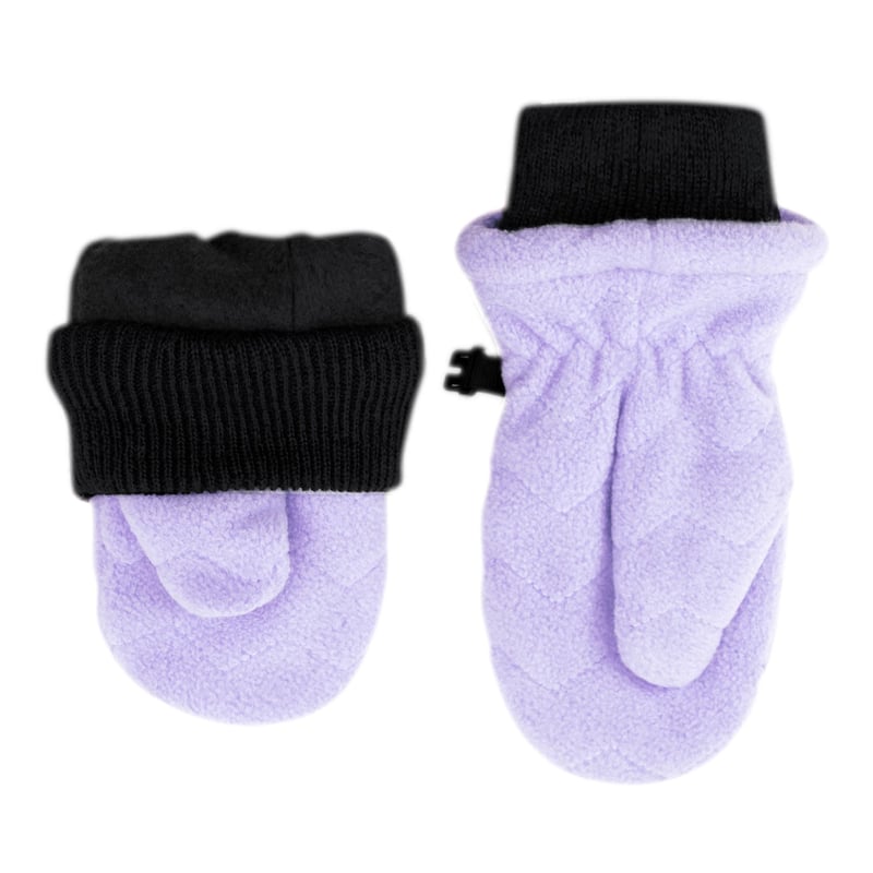 Kids Fleece Mittens | Lavender for Toddlers | Jan & Jul