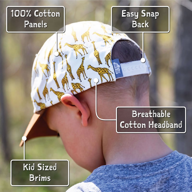 Kids Lite Baseball Caps | Watermelon for Toddlers | Jan & Jul
