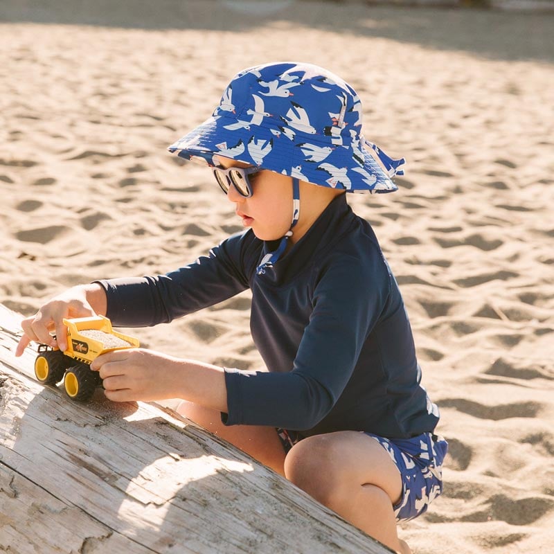 Kids Water Repellent Bucket Hats | Seagull | Jan & Jul