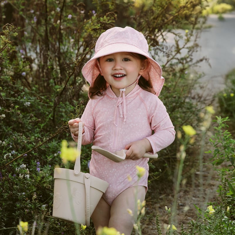 Kids Water Repellent Xplorer Hats | Pink Prairie | Jan & Jul