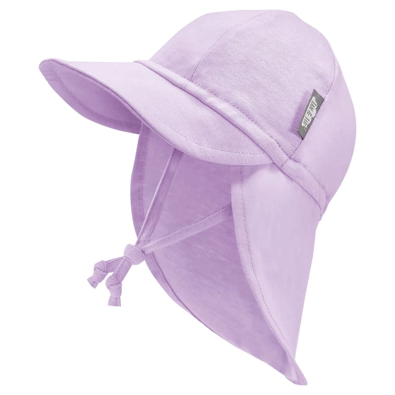 Sun Soft Baby Caps | Lavender with Neck Flap UPF50+ | Jan & Jul
