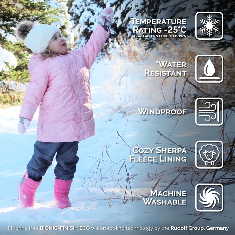 Kids Winter Coats | Snow Bunny Insulated Snow Jacket | Jan & Jul