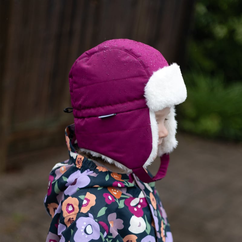Kids Insulated Winter Hats | Wildberry Ushanka Style | Jan & Jul