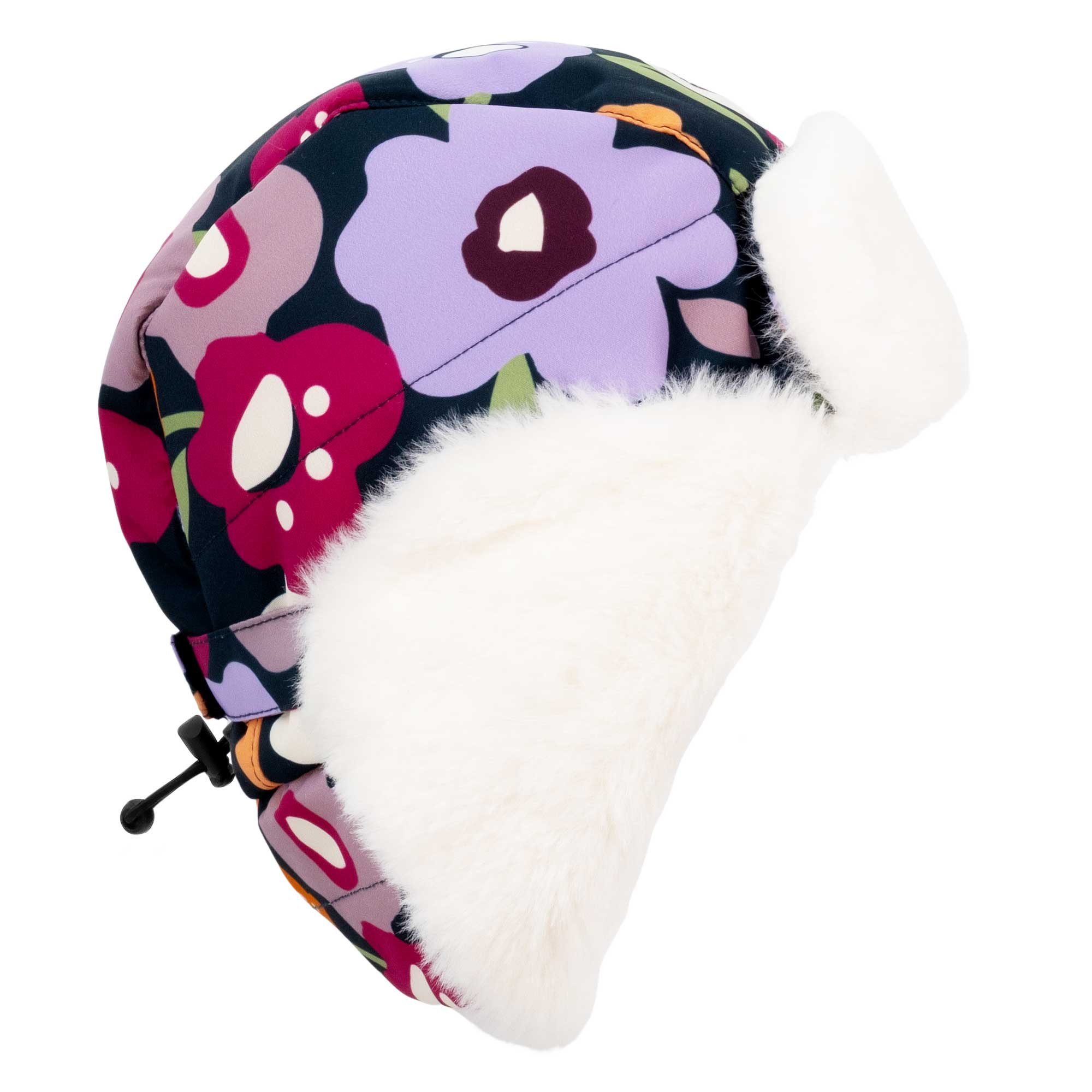 Kids Insulated Winter Hats | Winter Flowers | Jan & Jul