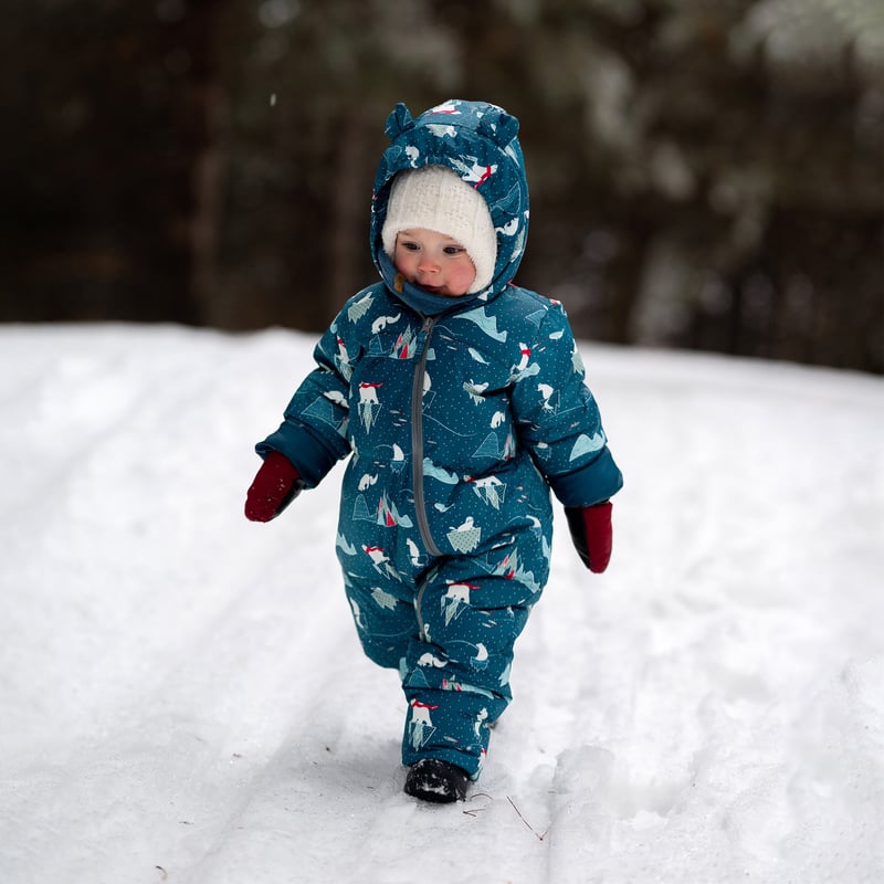 Baby Snowsuit | Arctic Waterproof Bunting Suit | Jan & Jul