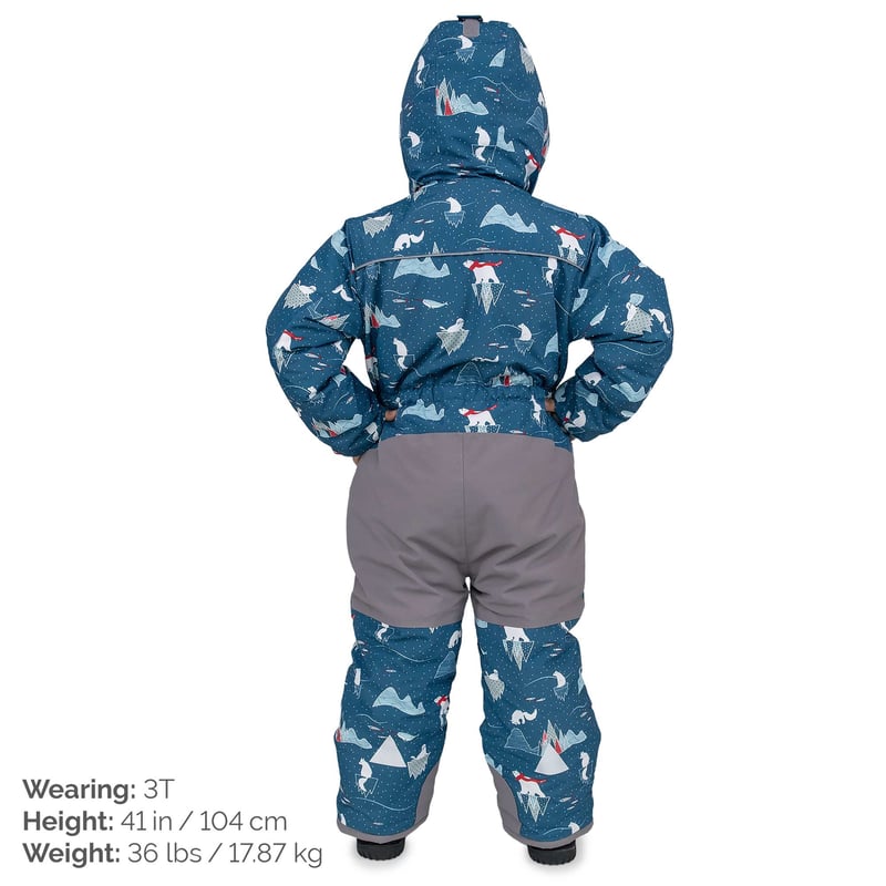 Kids Waterproof Snowsuit | Arctic for Toddlers | Jan & Jul