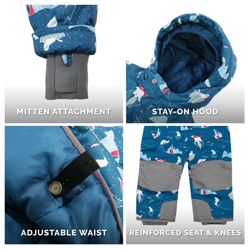 Kids Waterproof Snowsuit | Arctic for Toddlers | Jan & Jul