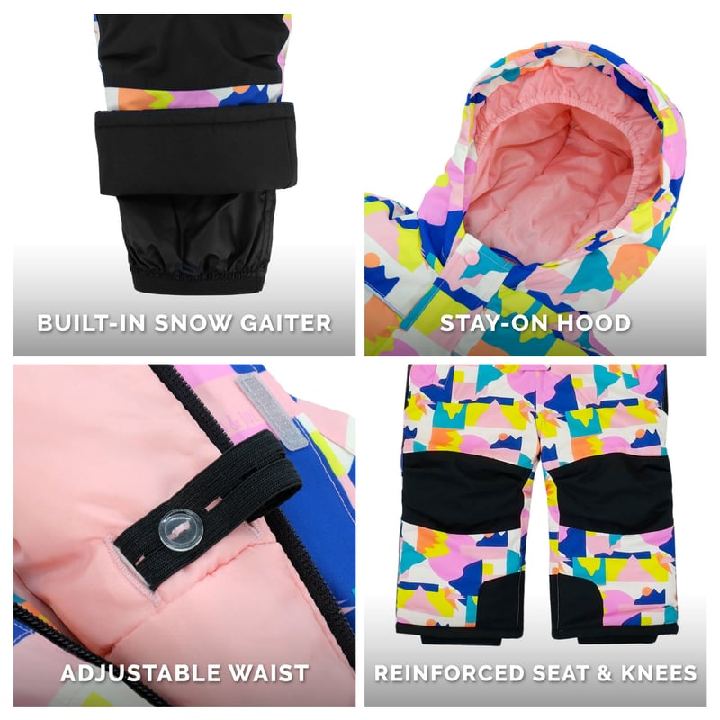 Kids Waterproof Snowsuit | Winter Sun for Toddlers | Jan & Jul