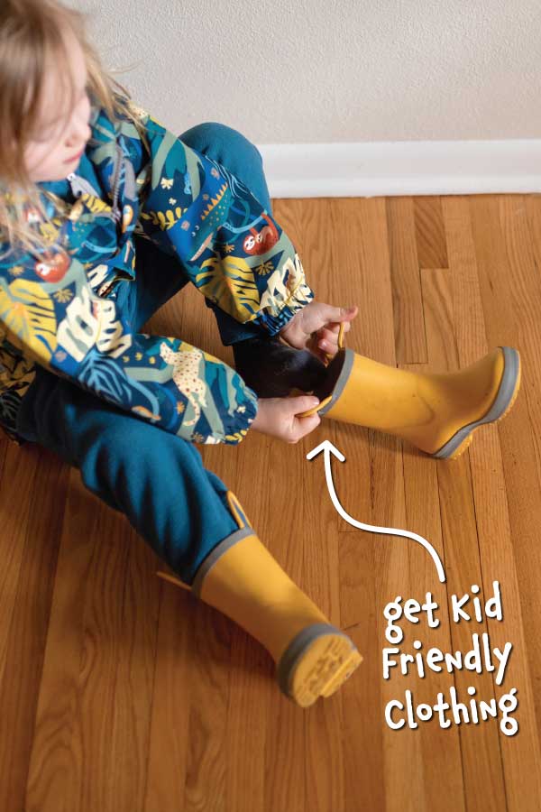 How to Teach Your Child Independent Dressing | Jan & Jul