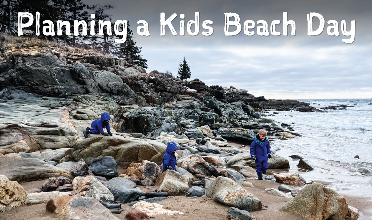 Planning a Kids Beach Day | Jan & Jul