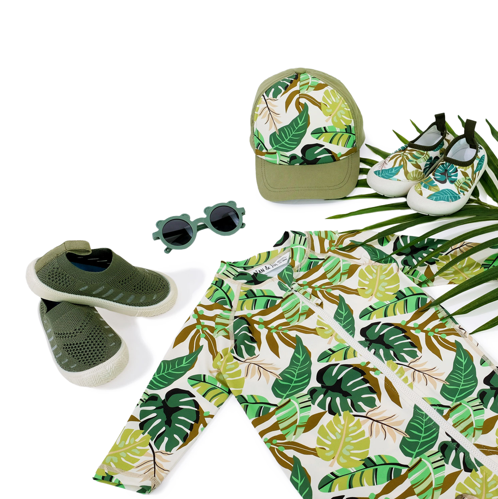 Green Tropical Collection | Jan & Jul