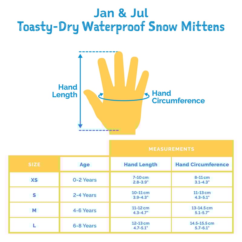 Kids Waterproof Mittens | Space Dinos Snow Mitts | Jan & Jul