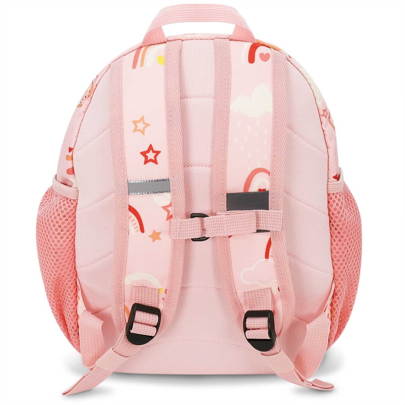 Kids Mini Backpacks | Pink Rainbow for Toddlers | Jan & Jul