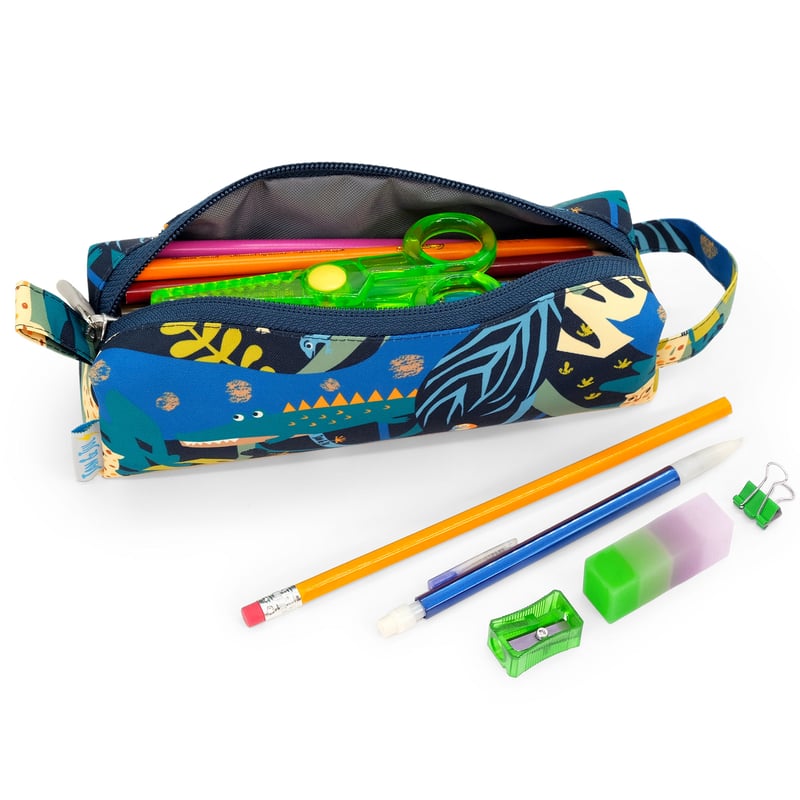 Kids Pencil Case | Jungle Nights for Boys and Girls | Jan & Jul