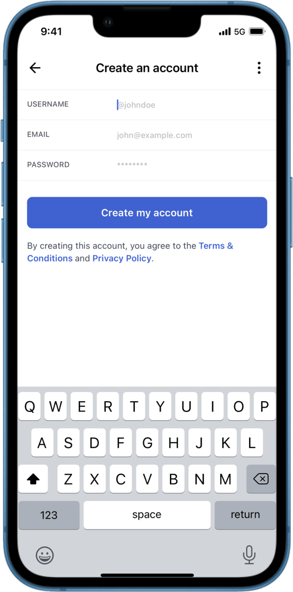 Sign Up Forms React Native Components By Withframe