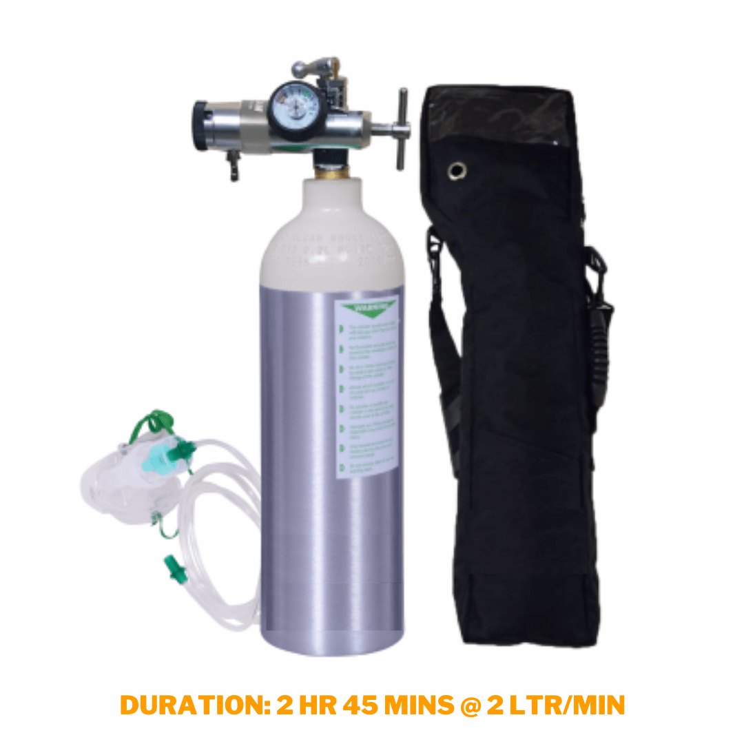 Portable 330 Litres Oxygen Cylinder Kit - Toolz4Industry