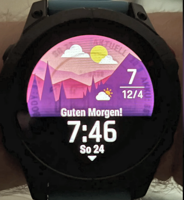Garmin AMOLED Screen burn In - Issues continue to spread