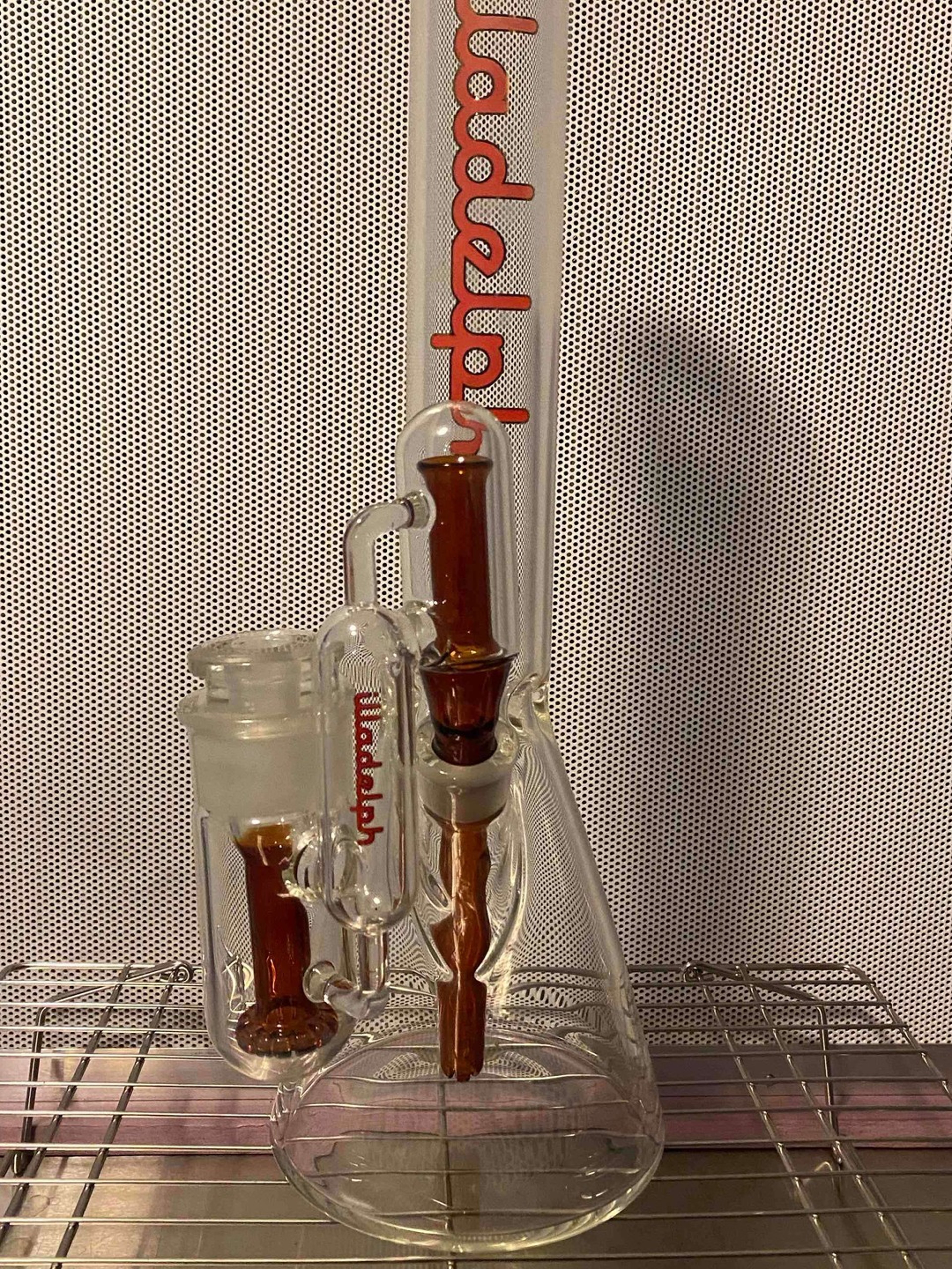 Illadelph Beaker w/ matching A/C | GlassPass