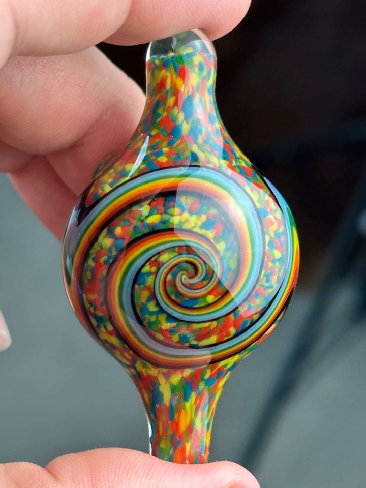 Chuck B Glass - Bubble Cap | Shop Chuck B on GlassPass