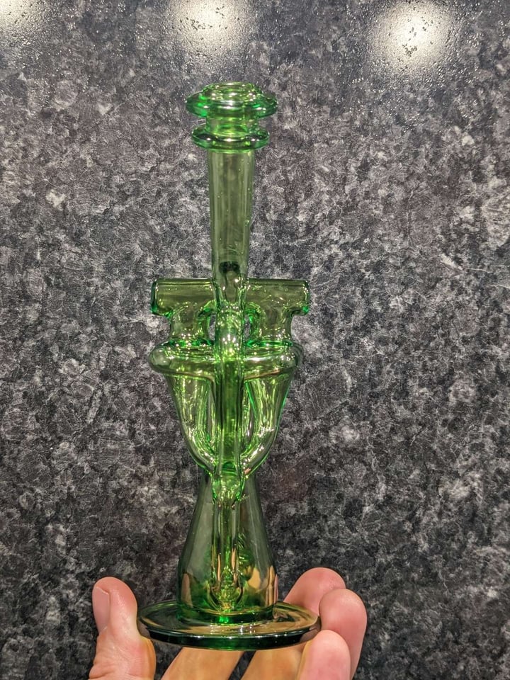 Domer mini bubble dumper #2 Crippy green shredder | GlassPass