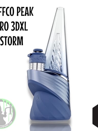 New Puffco Peak Pro with 3DXL Chamber Storm color | GlassPass