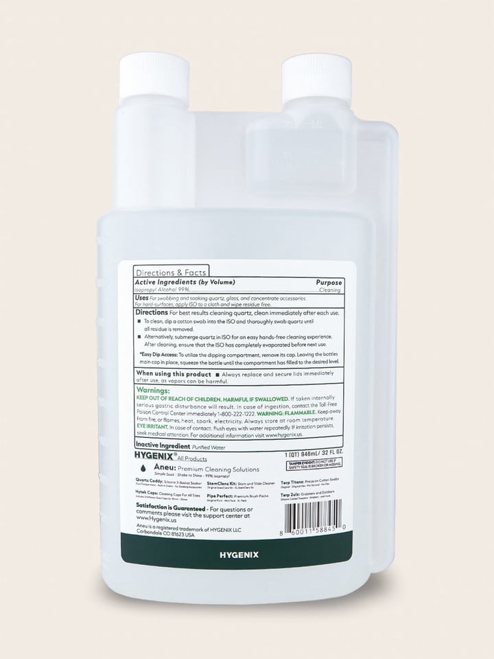 1 Gal. (4x 32fl. oz) 99% Isop... | Shop Hygenix on GlassPass