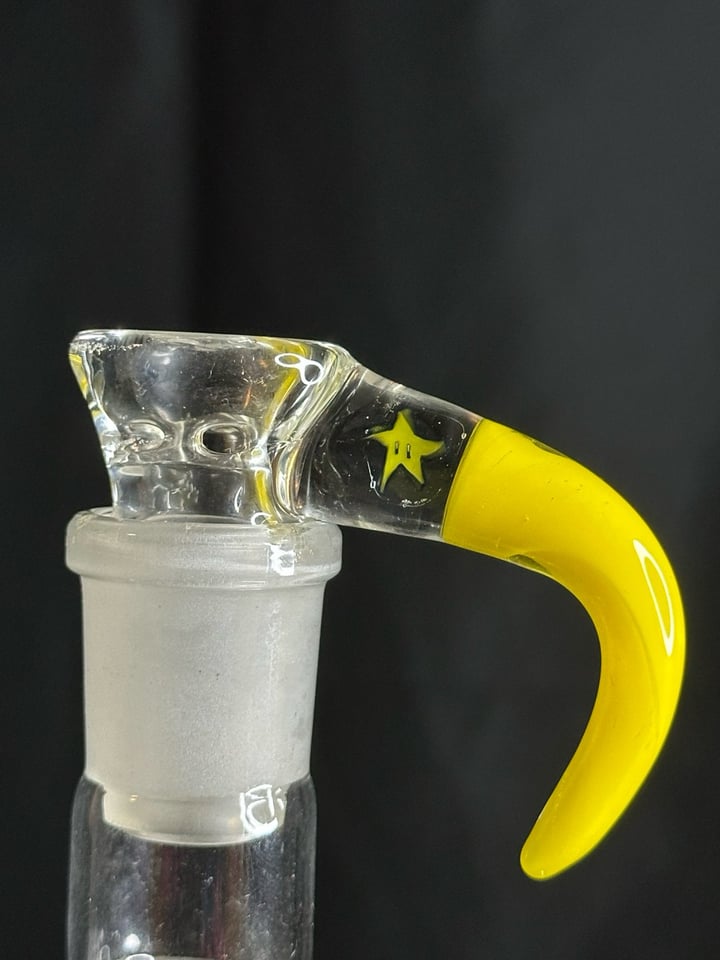 Canary Mario star slide | Shop Slides on GlassPass