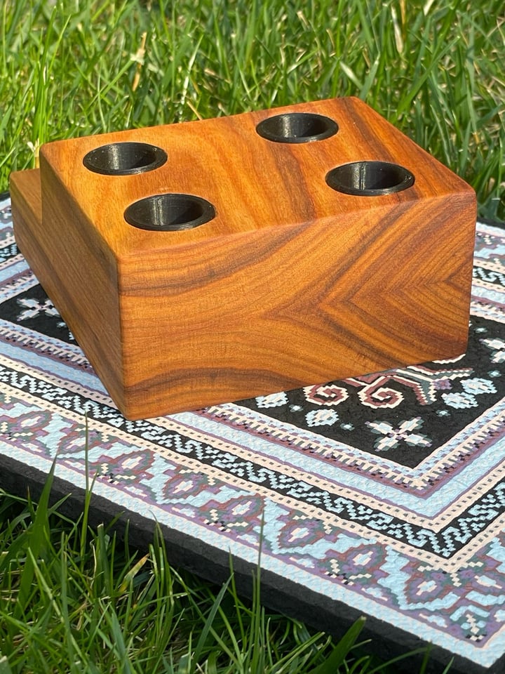 Canary 4 hole 18mm Slid... | Shop Slide Holders on GlassPass