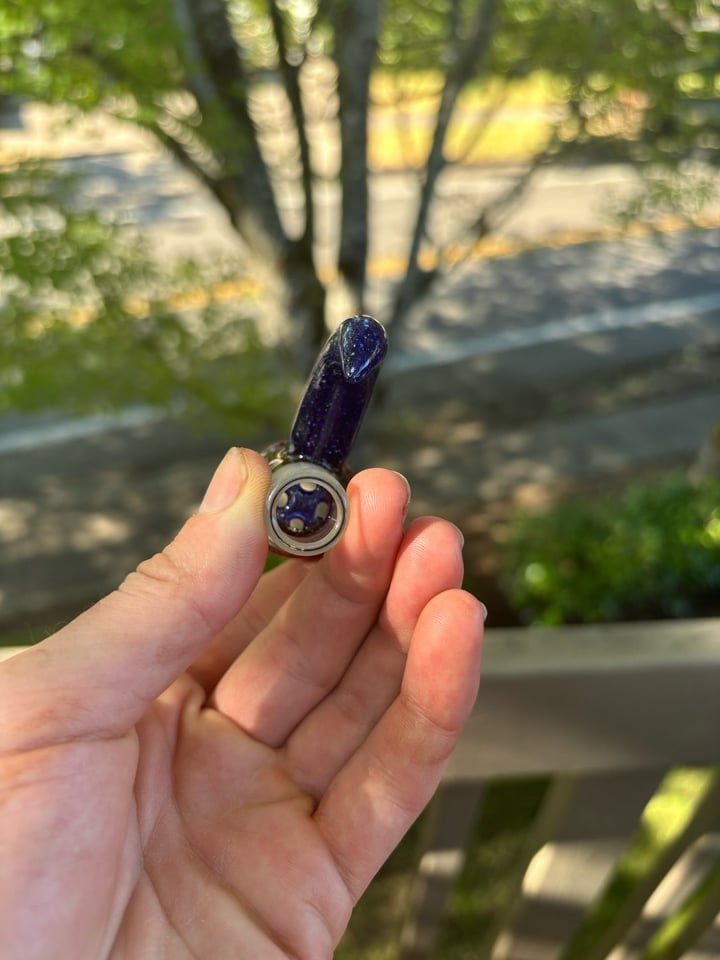 Valts Red Blizzard x Blue... | Shop Valts Glass on GlassPass