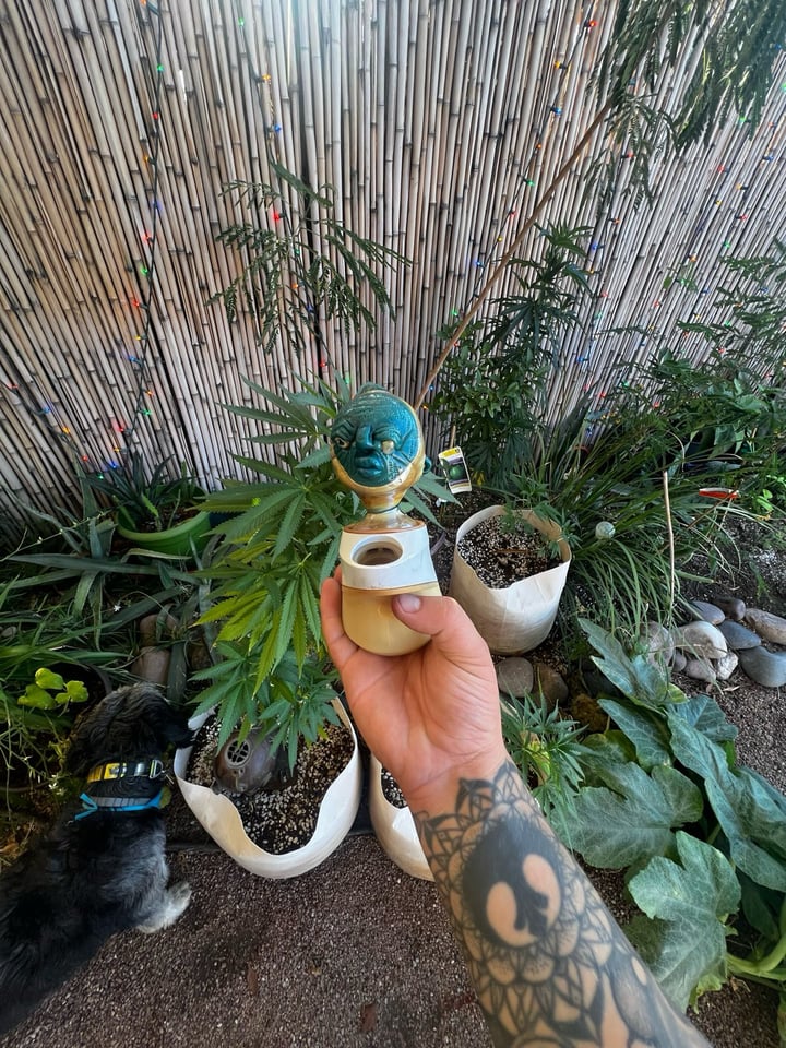 Blue man PUFFCO | Shop Puffco Glass Attachments on GlassPass