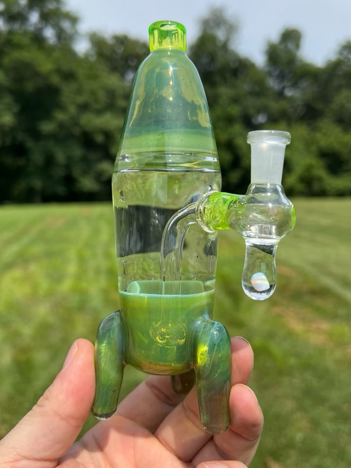 10mm UV Rocket Ship 🚀 | Shop Heady Rigs on GlassPass
