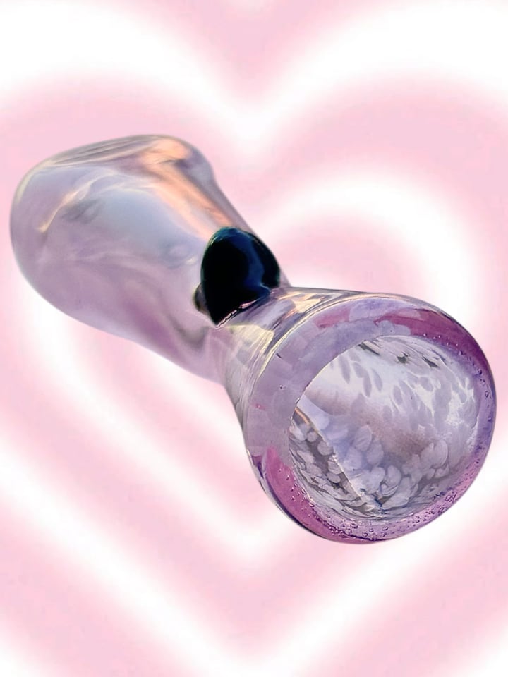 3.5” Light Pink 🍬 Chillum w... | Shop Chillums on GlassPass