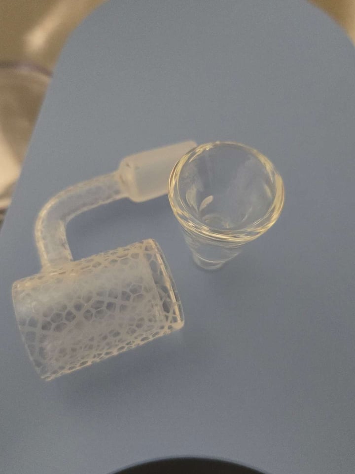 Large Quartz textured banger... | Shop Bangers on GlassPass