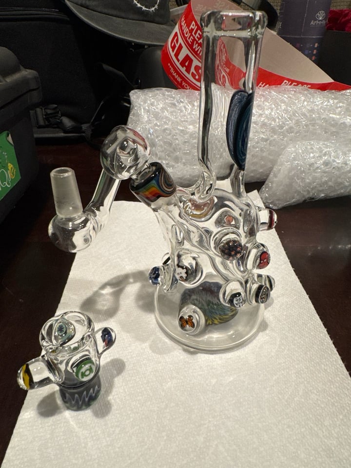 Mini beaker Byron Beres... | Shop Byron Beres on GlassPass
