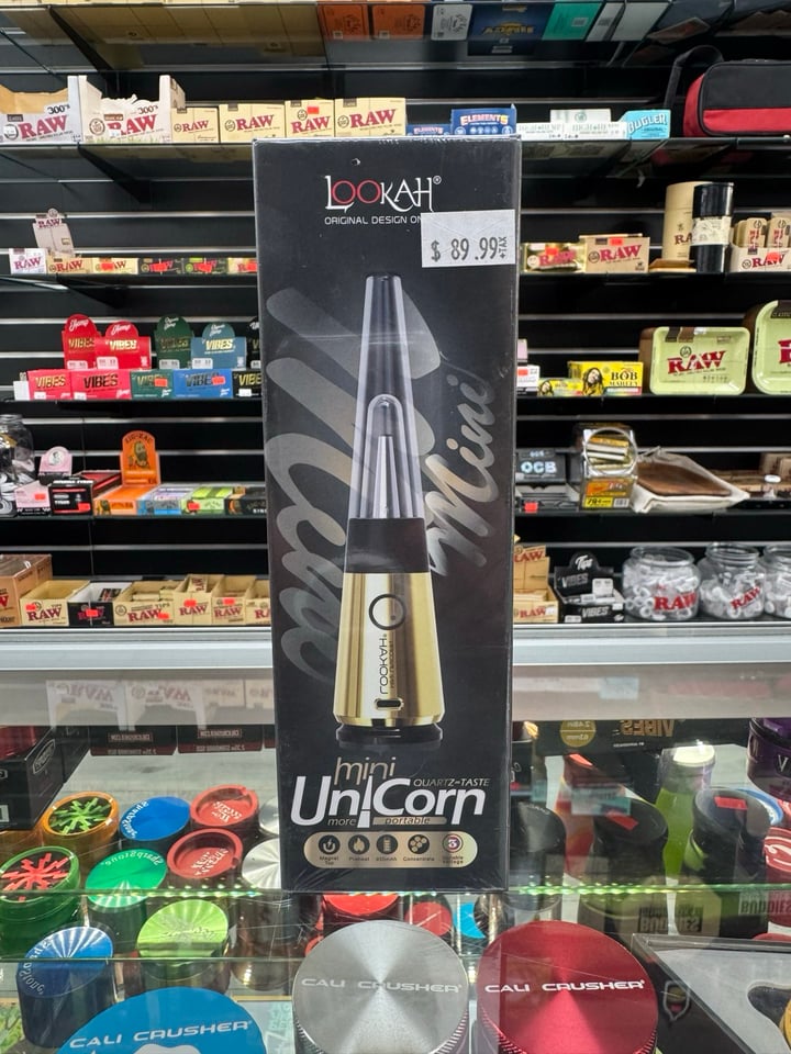 Lookah mini unicorn gold | Shop Dab Rigs on GlassPass