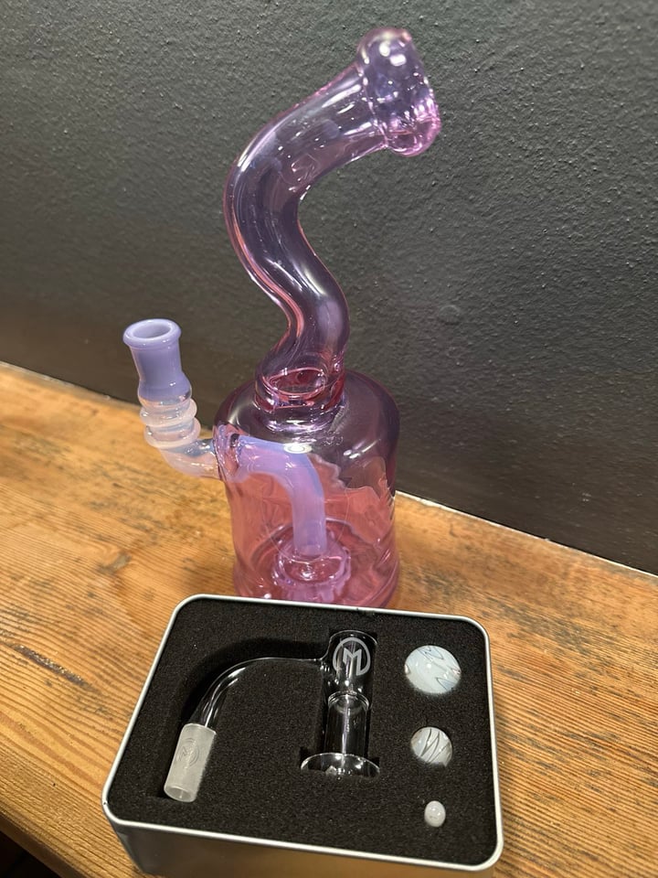 Custom Dab Rig with Slurper | Shop Dab Rigs on GlassPass