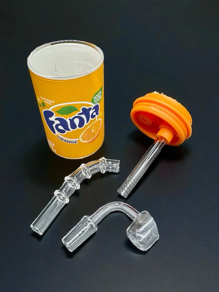 Fanta Orange Can Dab Rig – 4... | Shop Dab Rigs on GlassPass
