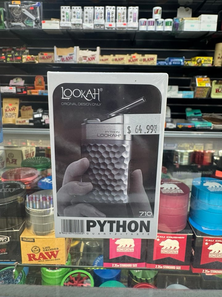 Lookah python silver | Shop Dab Rigs on GlassPass