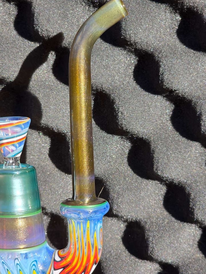 Keys Glass 14mm Bubbler | Shop Keys Glass on GlassPass