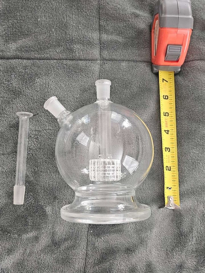 Glass Mega Globe Water Pipe | Shop Bongs on GlassPass