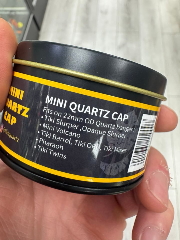 Tiki quartz mini cap | Shop Carb Caps on GlassPass