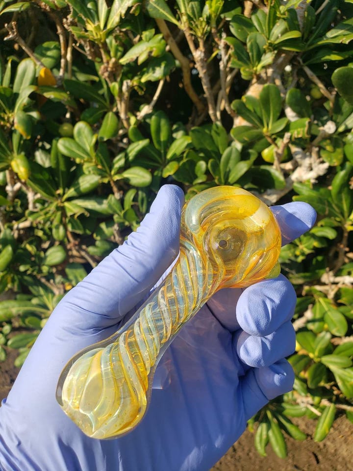 Silver Twist Dry Pipe | Shop Dry Pipes on GlassPass