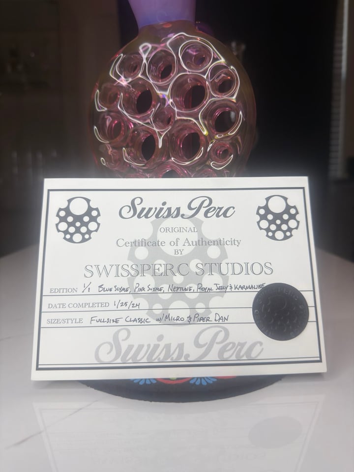 Full-size classic swiss pe... | Shop Swiss Perc on GlassPass