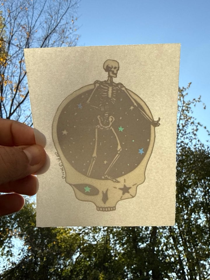 Grateful Dead Head Decal Skull... | Shop Other on GlassPass