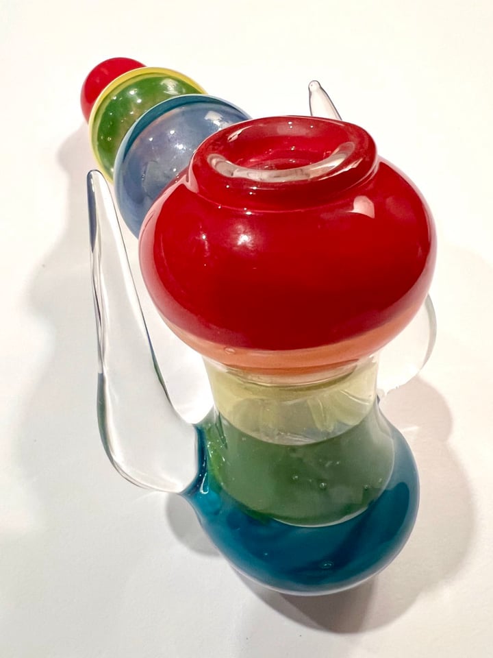 🌈 Water Pipe w/ Opal | Shop Bubblers on GlassPass