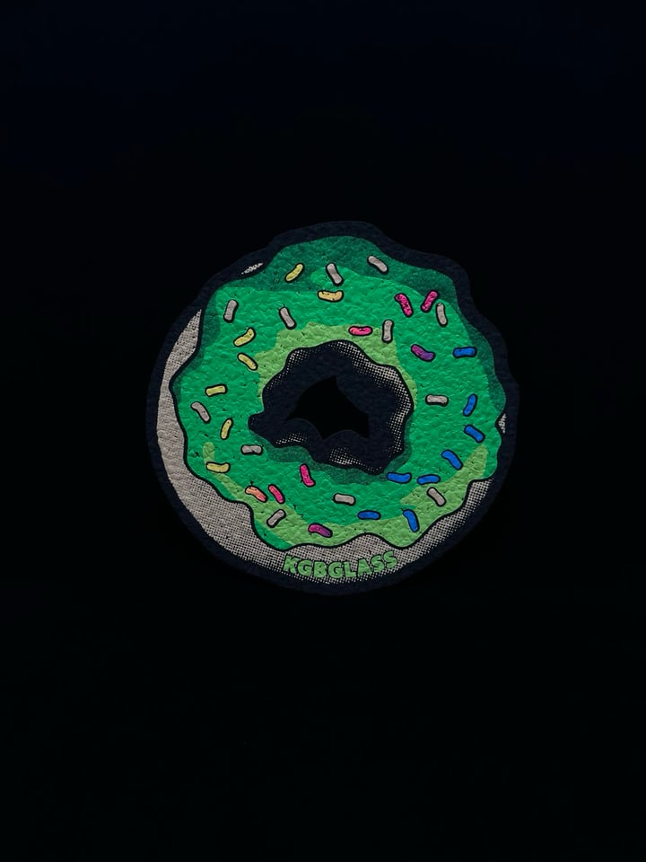 le100 Pistachio 8” Donut Mat by K... | Shop KGB on GlassPass