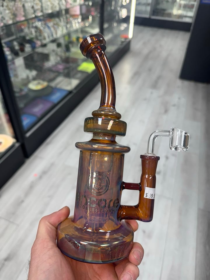 Encore incycler dab rig amber | Shop Recyclers on GlassPass