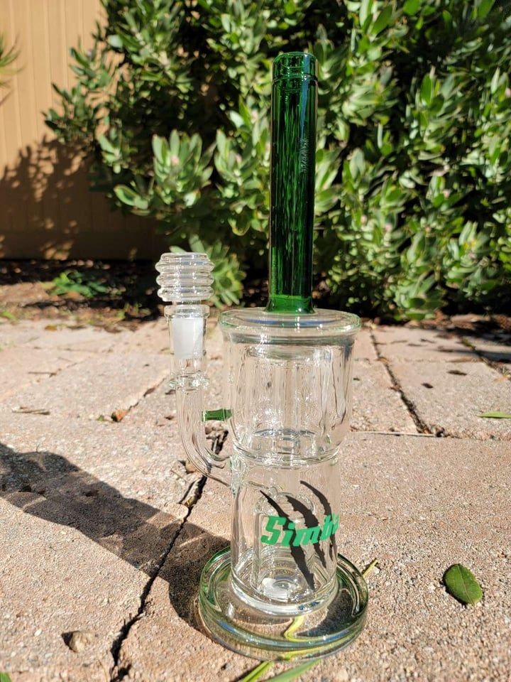 18mm Simba Double Fr... | Shop Percolated Bongs on GlassPass