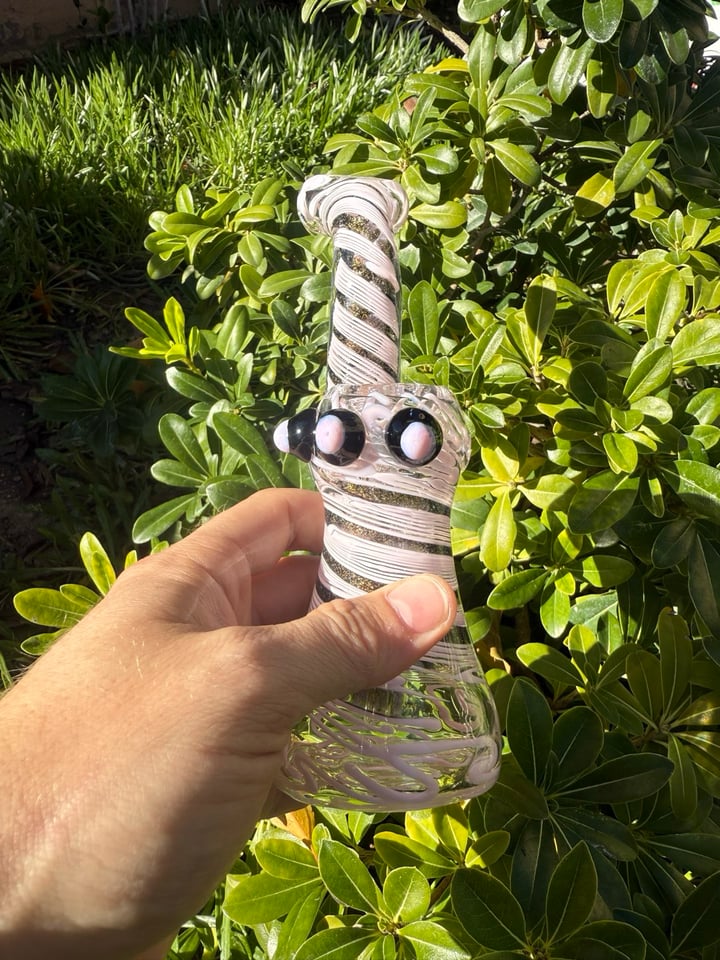 Pink Dicro Glass Bubbler | Shop Bubblers on GlassPass